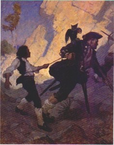 jim-long-john-silver-and-his-parrot-N.C - Totally History