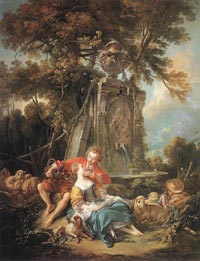 François Boucher Paintings & Artwork Gallery in Alphabetical Order