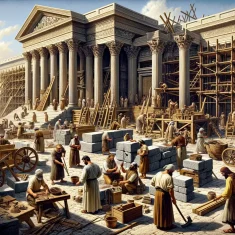 King Solomon's Reign and the Building of the First Temple - Totally History